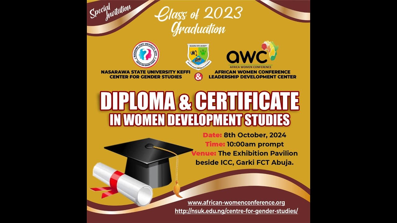 AWC Leadership Development Centre - Class of 2023 Graduation - YouTube