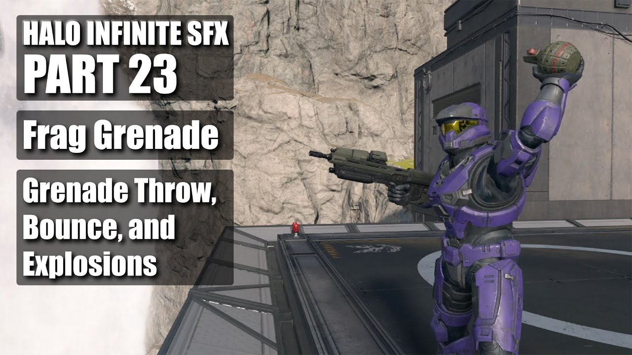 Halo Infinite SFX - Frag Grenade Sounds - No Ambience - YouTube