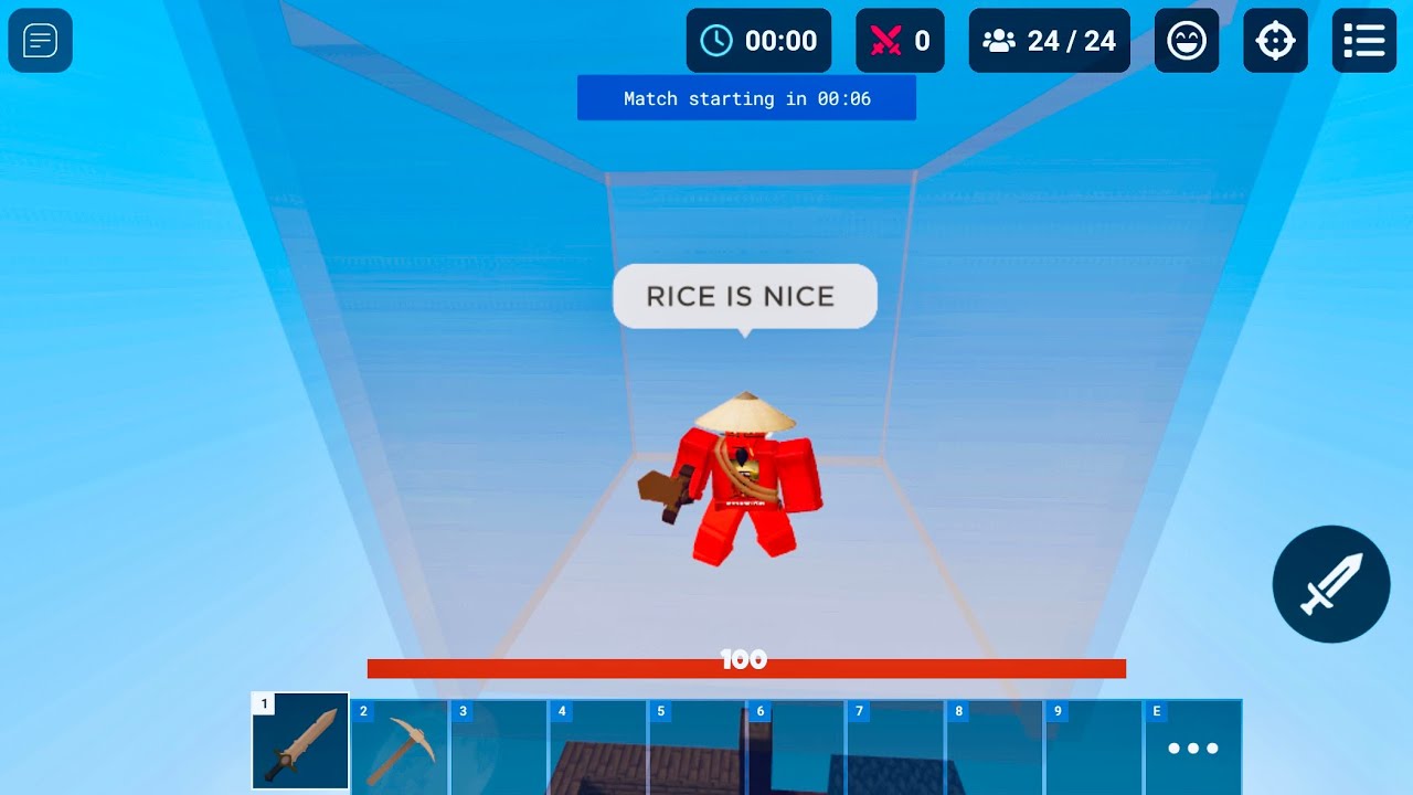 TryHarding In SkyWars As Milyon In…( Roblox BedWars) - YouTube