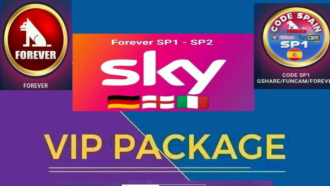 شرح مهم حول sp1/sp2 الفاتح قنوات sky و vip package و سيرفر funcam ...