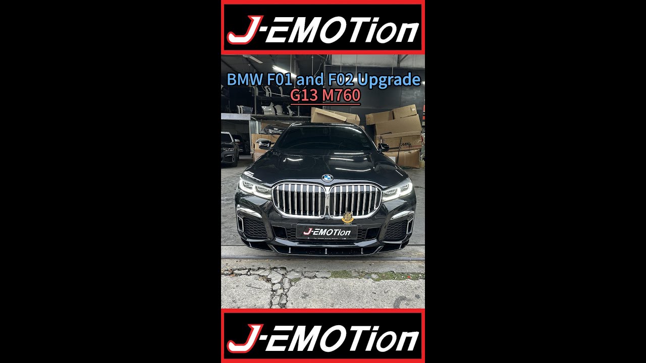 How to BMW F01 and F02 Convert to G13 - YouTube