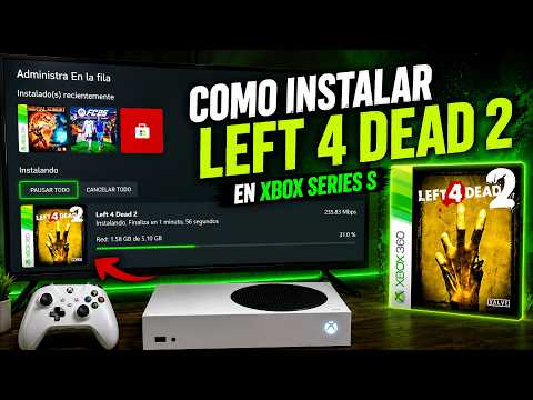 COMO INSTALAR LEFT 4 DEAD 2 EN XBOX SERIES S
