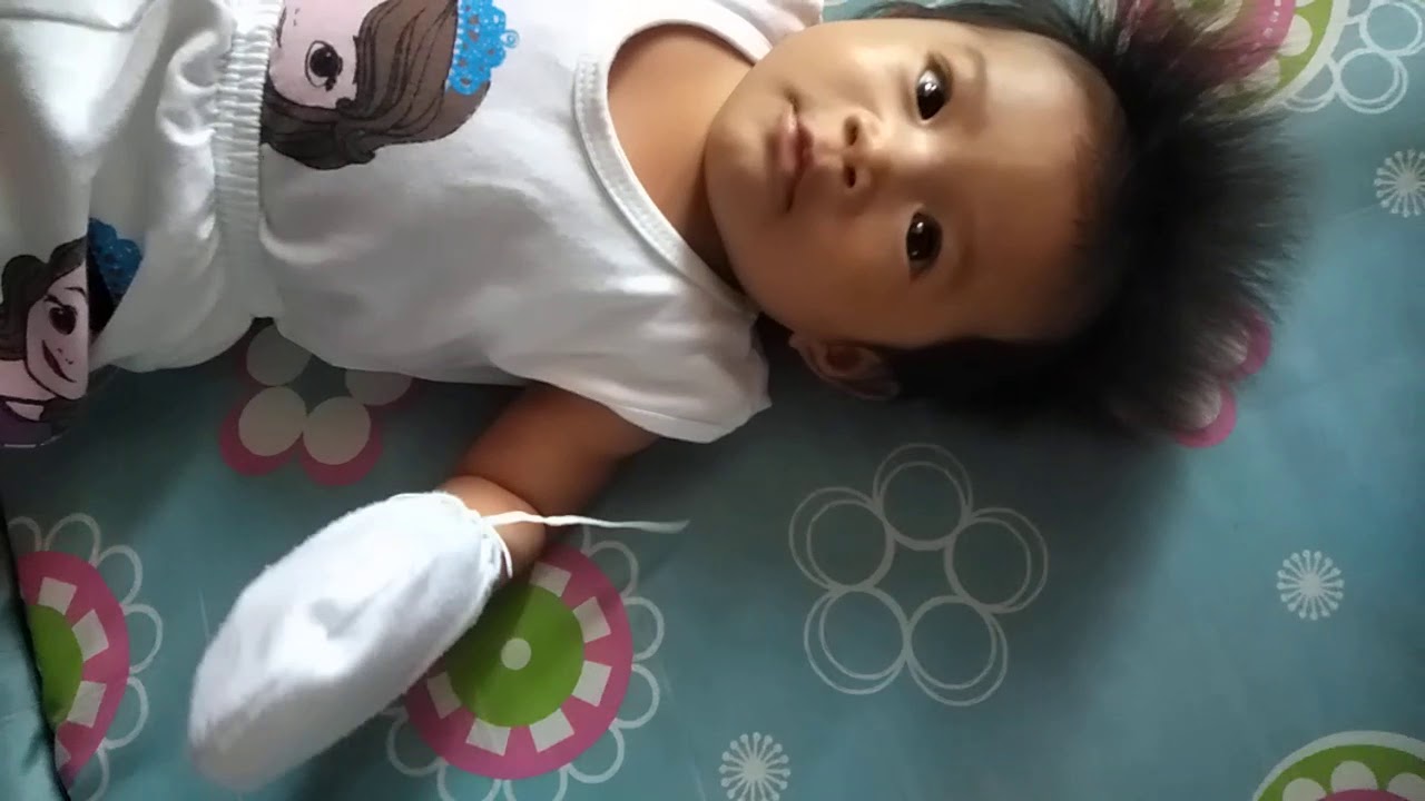 Baby Rhedd recognizing her full name - YouTube