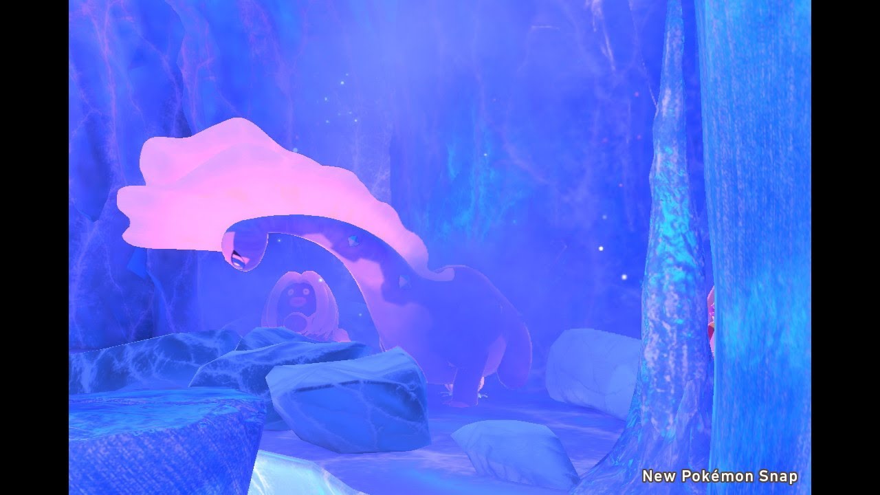 New Pokémon Snap: Jynx summons Aurorus - YouTube