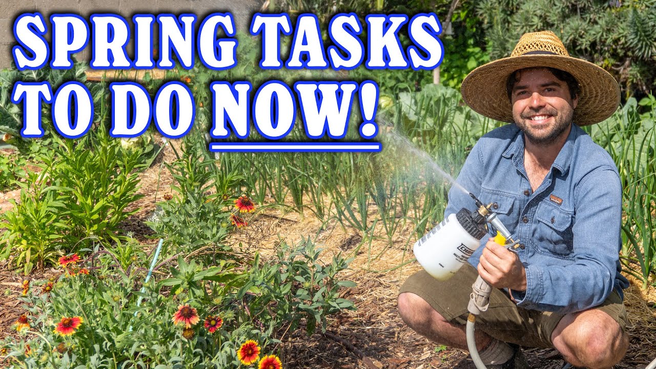 My Spring Gardening Tasks That Reward You ALL Season Long! - YouTube