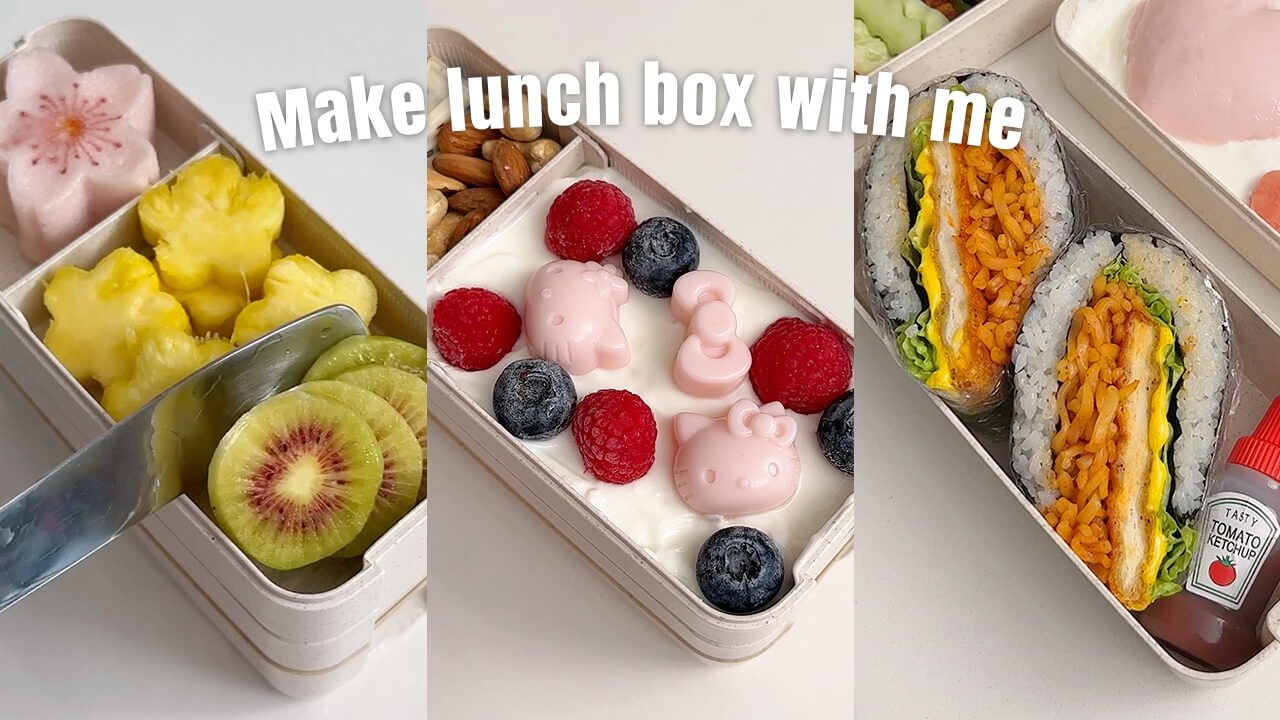 [ Organize Collections S1 ] 🥡🥢 Make lunch box with me - YouTube