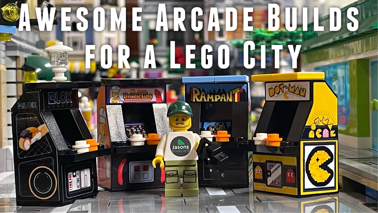 Episode 21 - Custom Lego Arcade Game Builds - YouTube