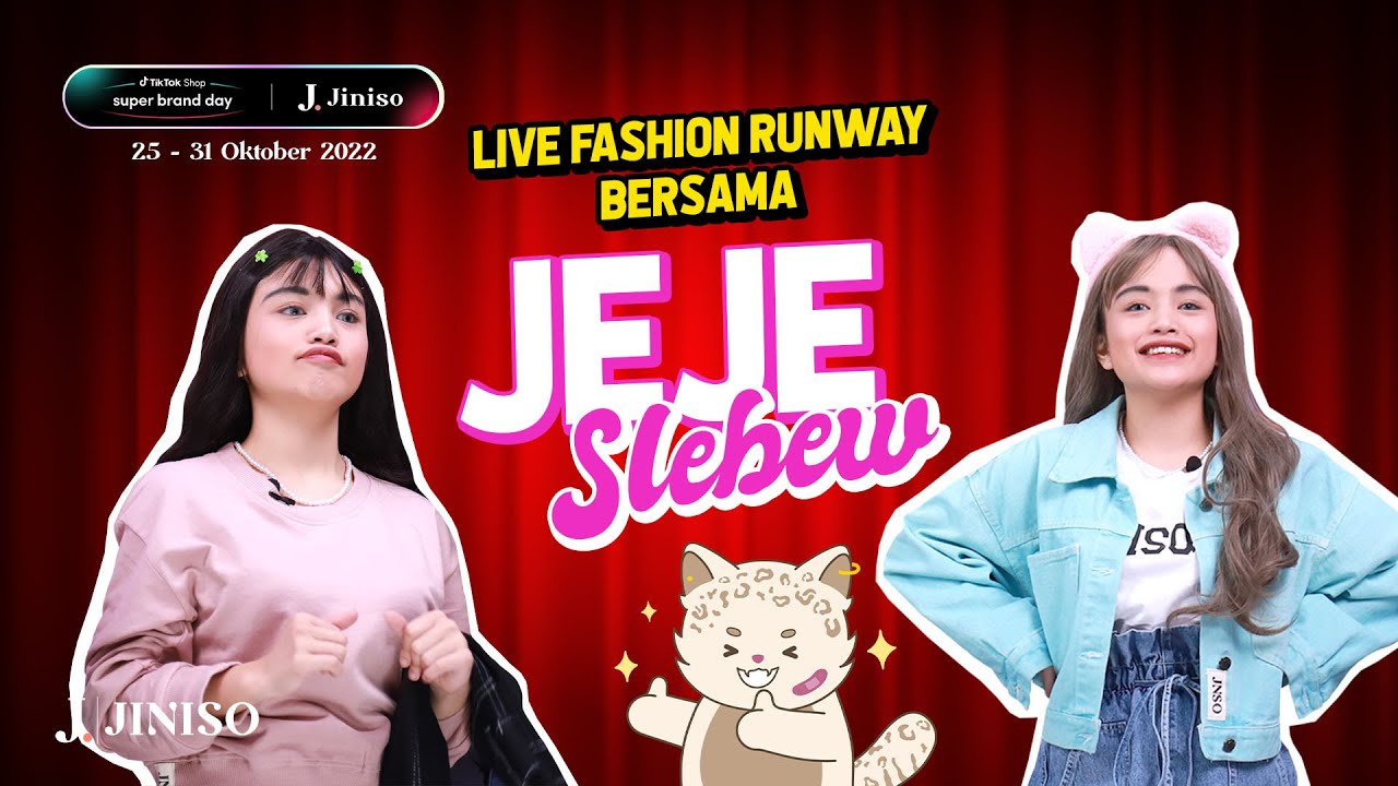 JINISO TIKTOK LIVE SHOPPING BARENG JEJE SLEBEW! 🔥🔥 - YouTube