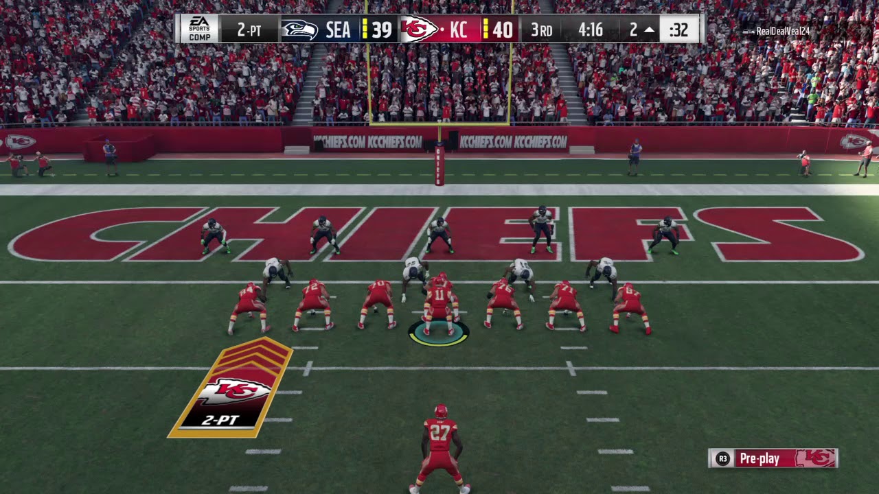 Awesome 2 Point Conversion - YouTube