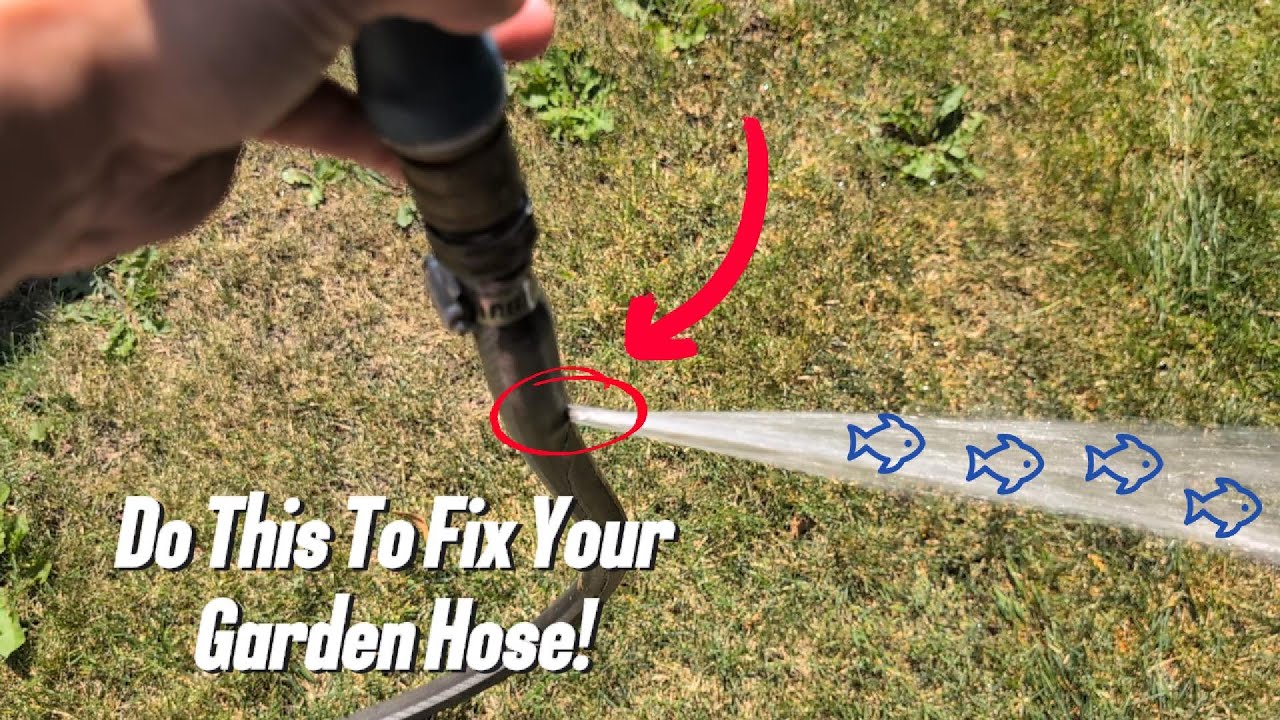 DO THIS TO FIX YOUR GARDEN HOSE!!! FAST WAY TO SAVE $$$ - 💧💯🔧 - YouTube