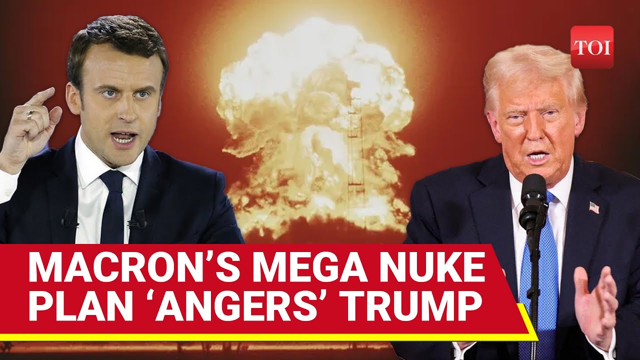 Macron’s ’Nuclear’ Shocker For Trump, Putin: France Build Mega Nuclear ...