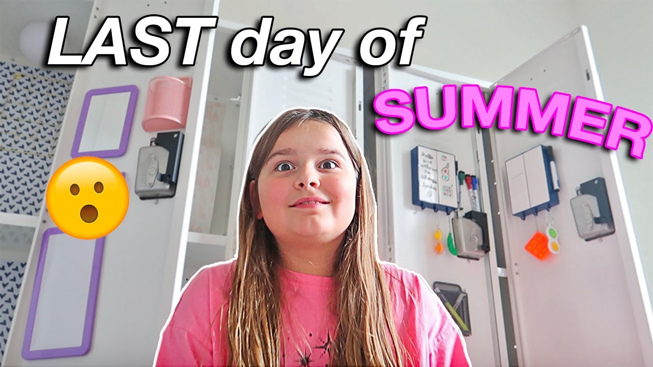 OUR LAST DAY OF SUMMER!! | CILLA AND MADDY - YouTube