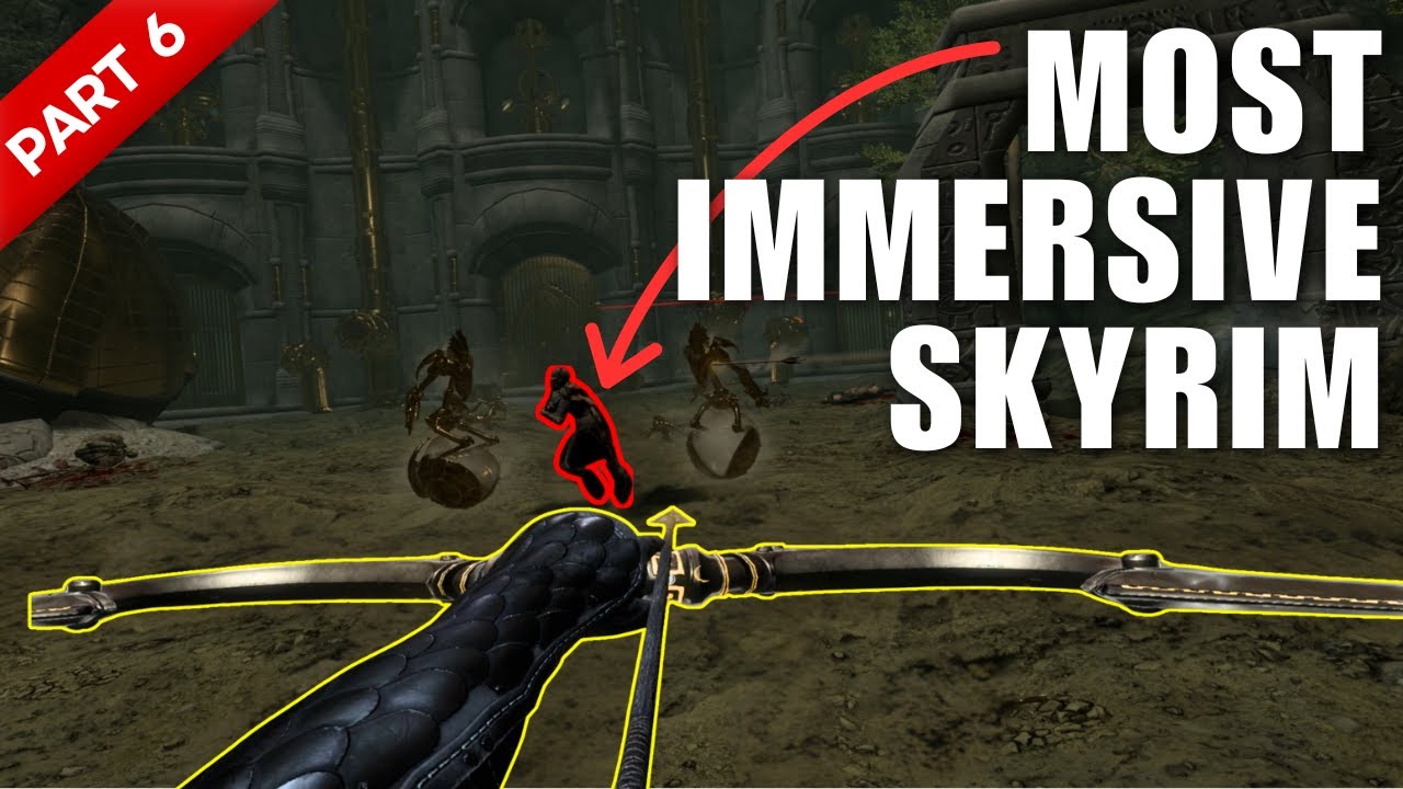 Exploring Skyrim VR Mad God Overhaul - Part 6 - YouTube