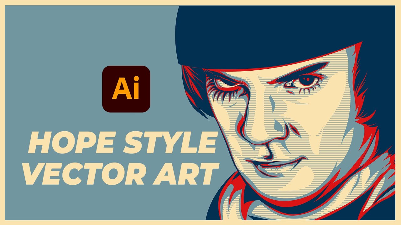 The Man Hope Style | Adobe Illustrator - YouTube