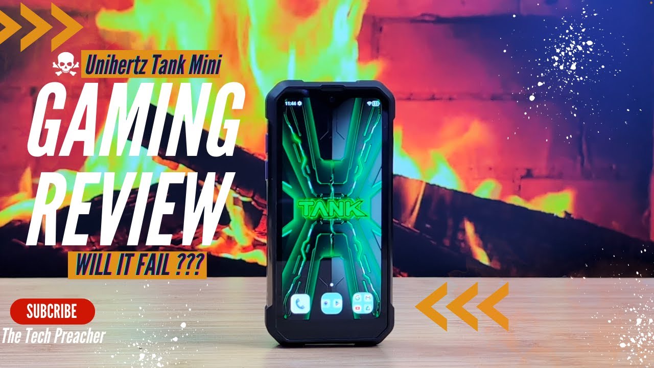 Unihertz Tank Mini 8849 Gaming Review | WILL IT FAIL ??? - YouTube