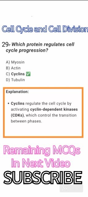 Cell Cycle and Cell Division Part -5 NEET Most Important MCQs #biology# ...