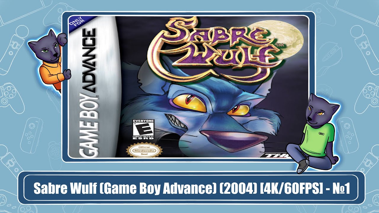 Sabre Wulf (Game Boy Advance) (2004) [4K/60FPS] - №1 - YouTube