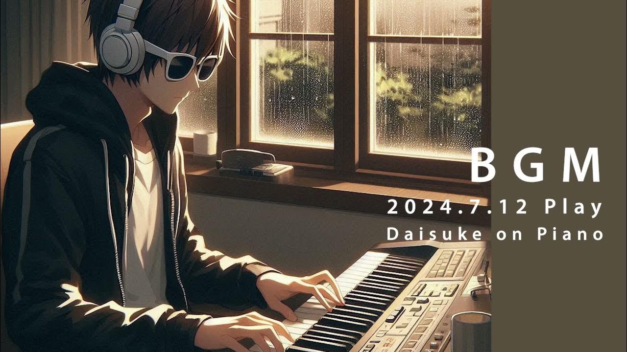 2h 8min Beats to BGM for drive, work, study and sleep / Daisuke on Piano Realtime DTM Play 2024. ...