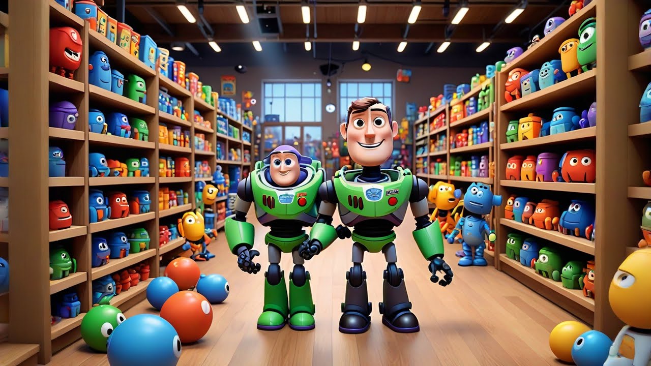 A Robot in the Toy Store! 🤖🧸 | Exciting Toy Adventure & Learning for ...