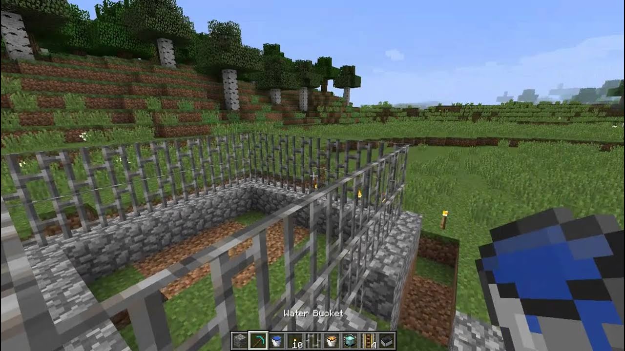 Minecraft Creative Adventures-"Cage for PET Zombie" - YouTube
