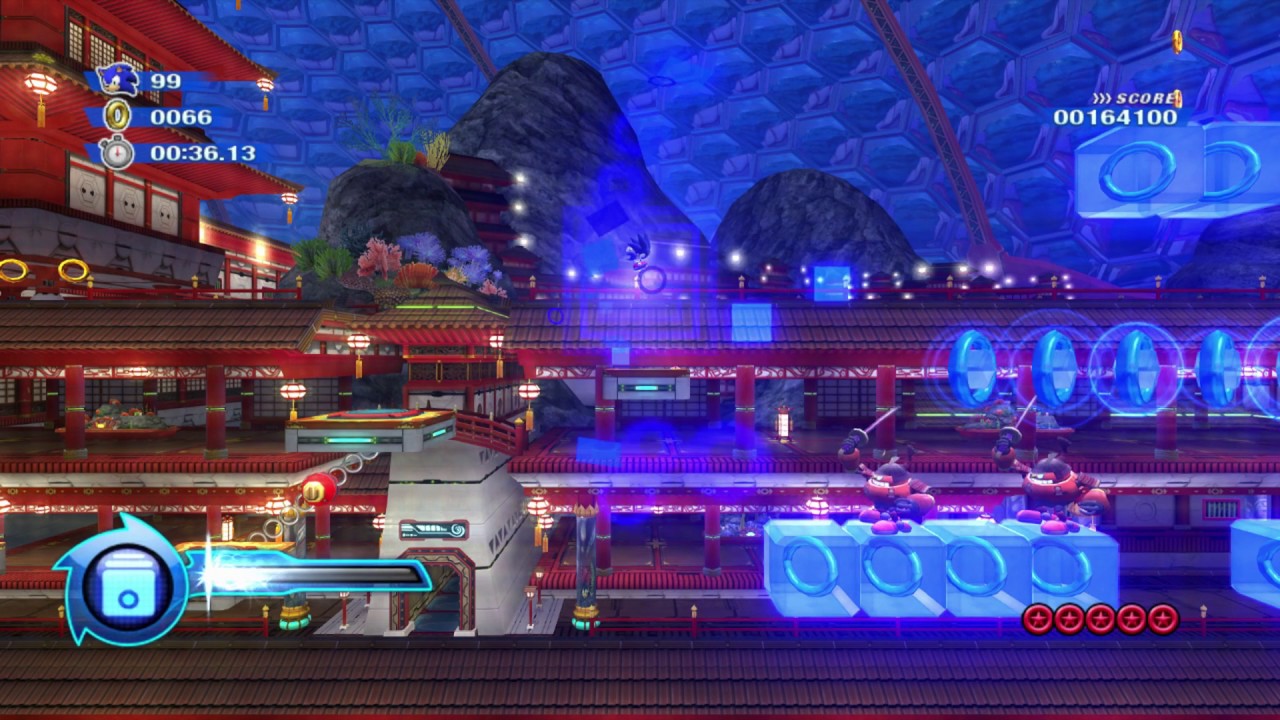Sonic Colors (Wii) [Dolphin 60 FPS]: Aquarium Park - Act 2 - S-Rank ...