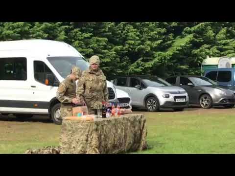 Cadets Show Off a "Scottish Officers" Ration Pack - YouTube