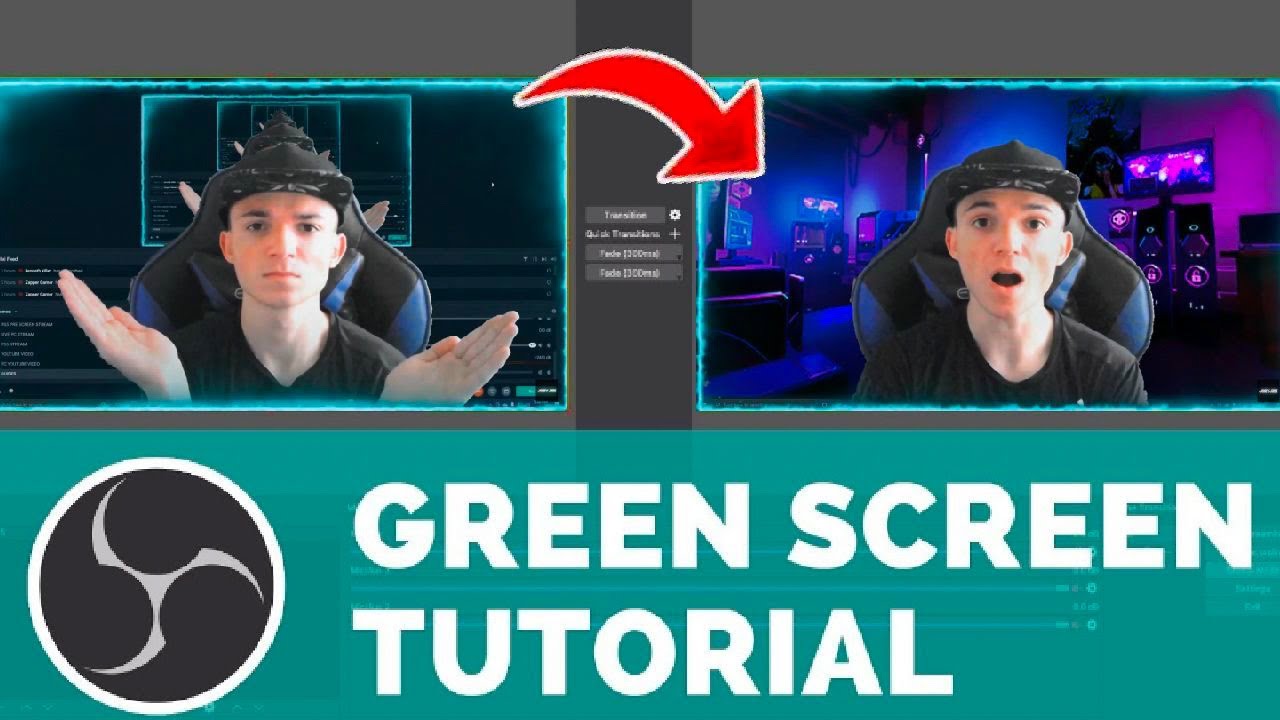 How To Use Your GREEN SCREEN On OBS Studios 2021 YouTube How To Use Your GREEN SCREEN On OBS Studios 2021 YouTube