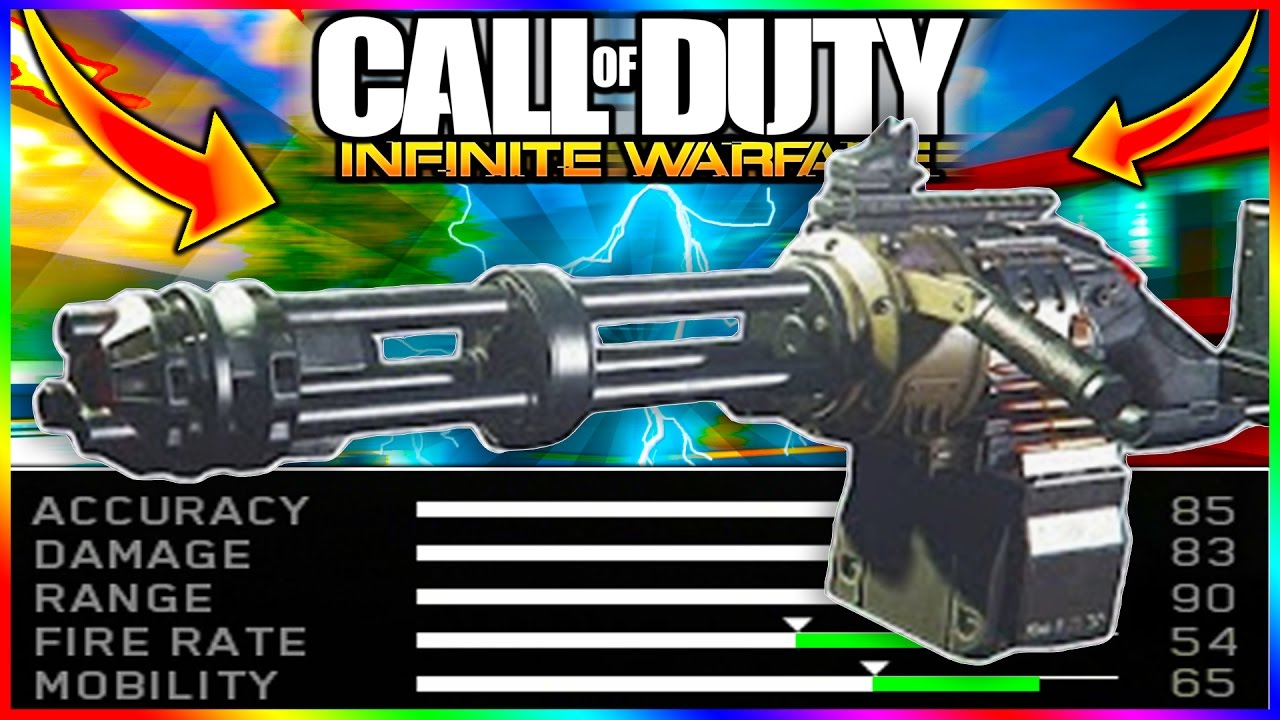 *NEW* AUGER LMG in Infinite warfare! FREE DLC WEAPON IW - YouTube