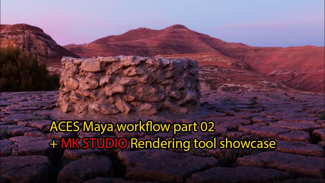 PART 02 ACES Workflow with Maya 2022, Nuke, and Photoshop شرح مختصر لـ - YouTube
