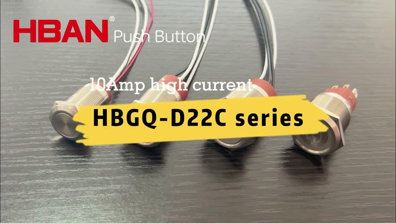 Power Up Your Circuit with a 22MM High Current push button Switch ...