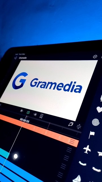 Animasi Logo Gramedia#motiongraphics #tokobuku #gramediabooks - YouTube