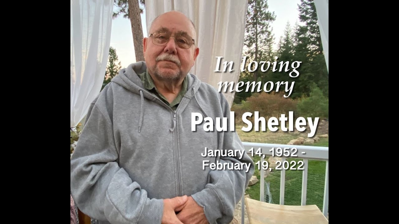 Paul Shetley Memorial Service - YouTube