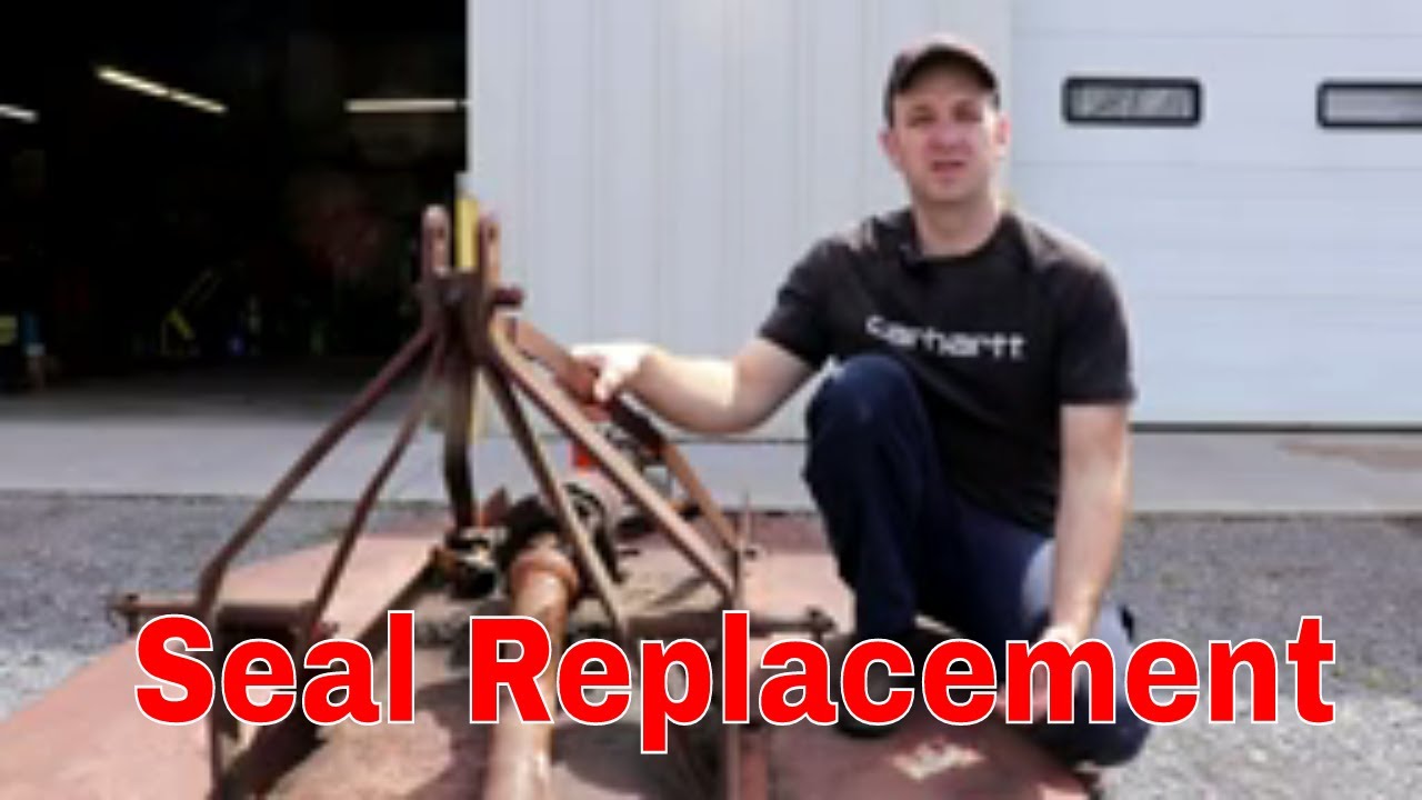 PTO Gearbox Front Seal Replacement - YouTube