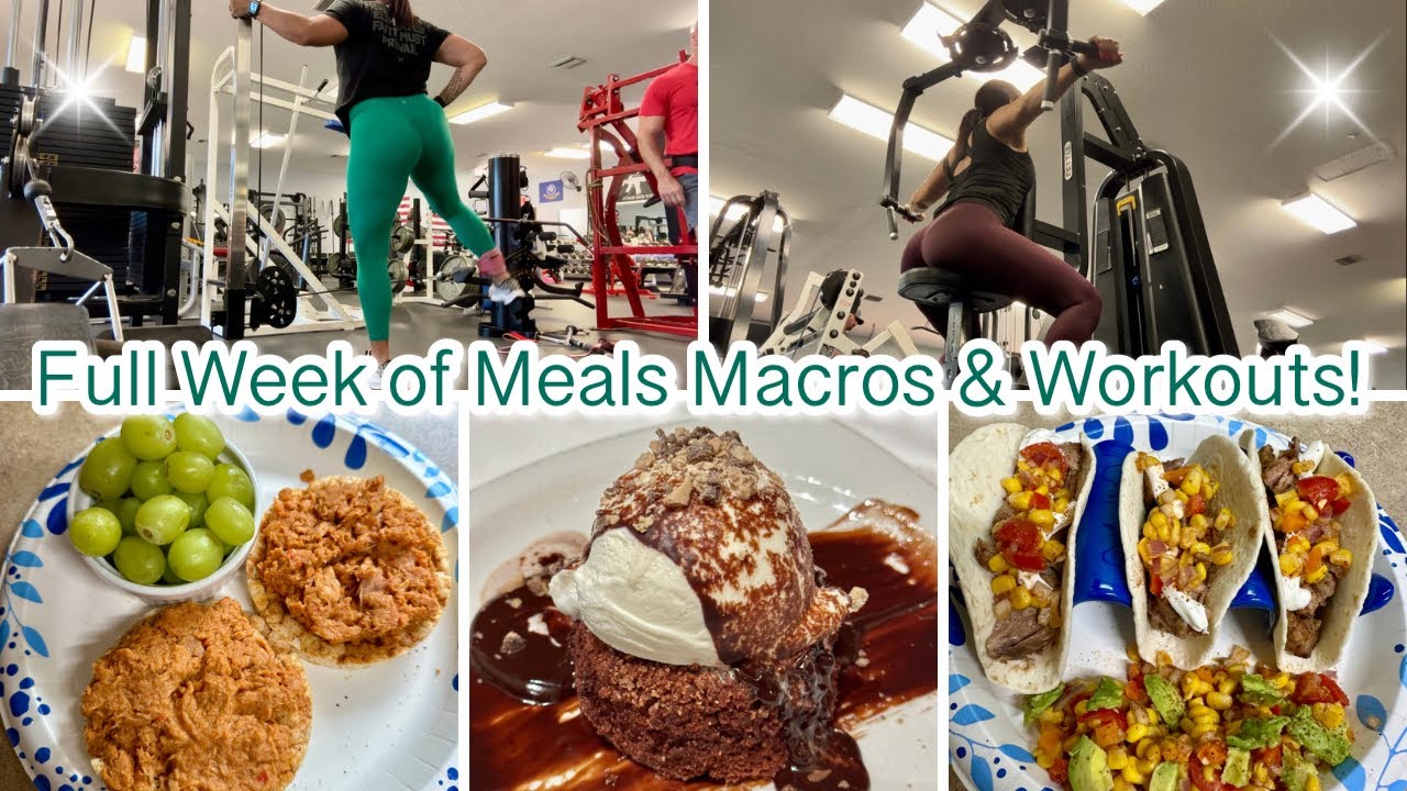 FULL WEEK OF EATING & WORKOUTS | IN WITH JEN - YouTube