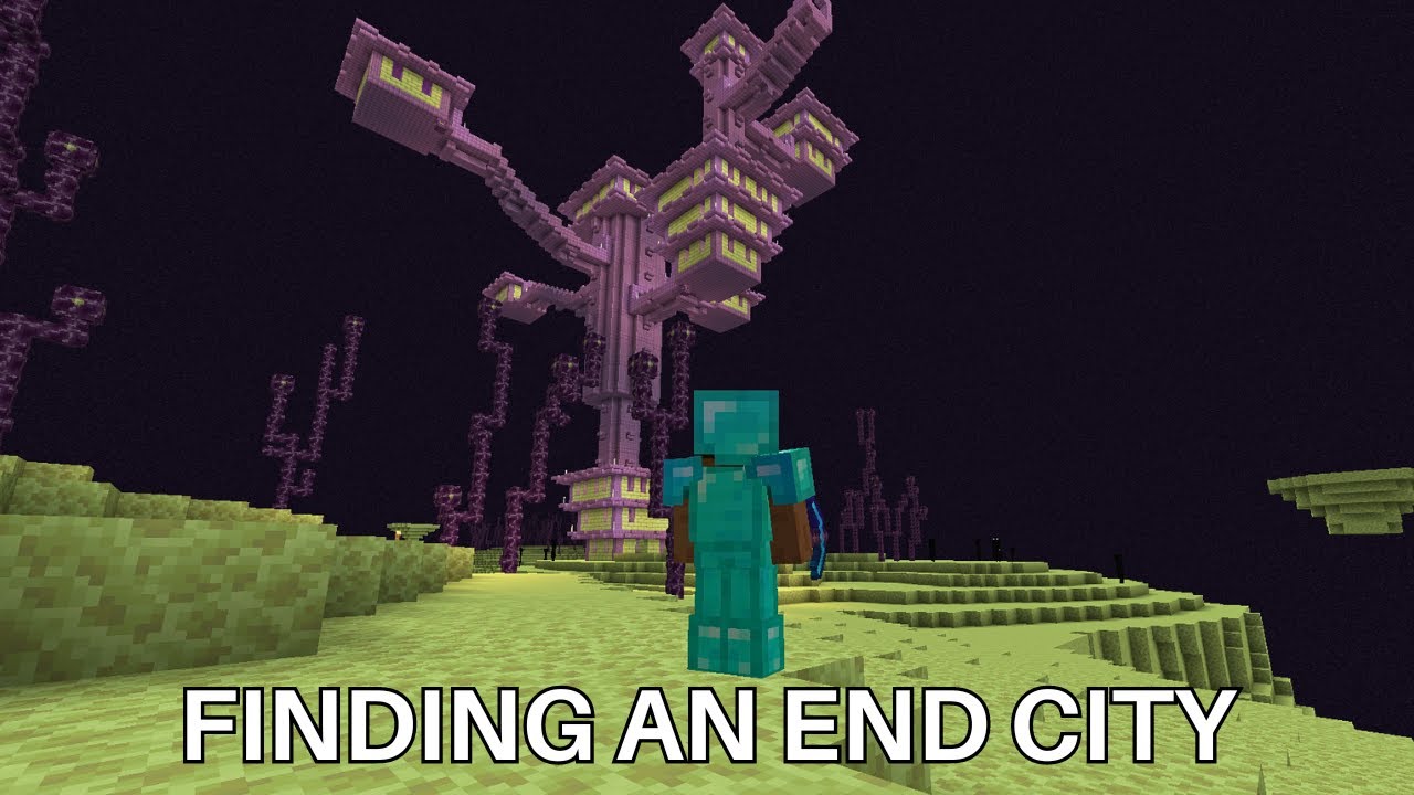 Minecraft Survival - Finding An End City - No Commentary - YouTube