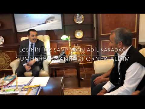 LGS’nin İkiz Şampiyonu Adil Karadağ: Cumhurbaşkanımızı örnek aldım