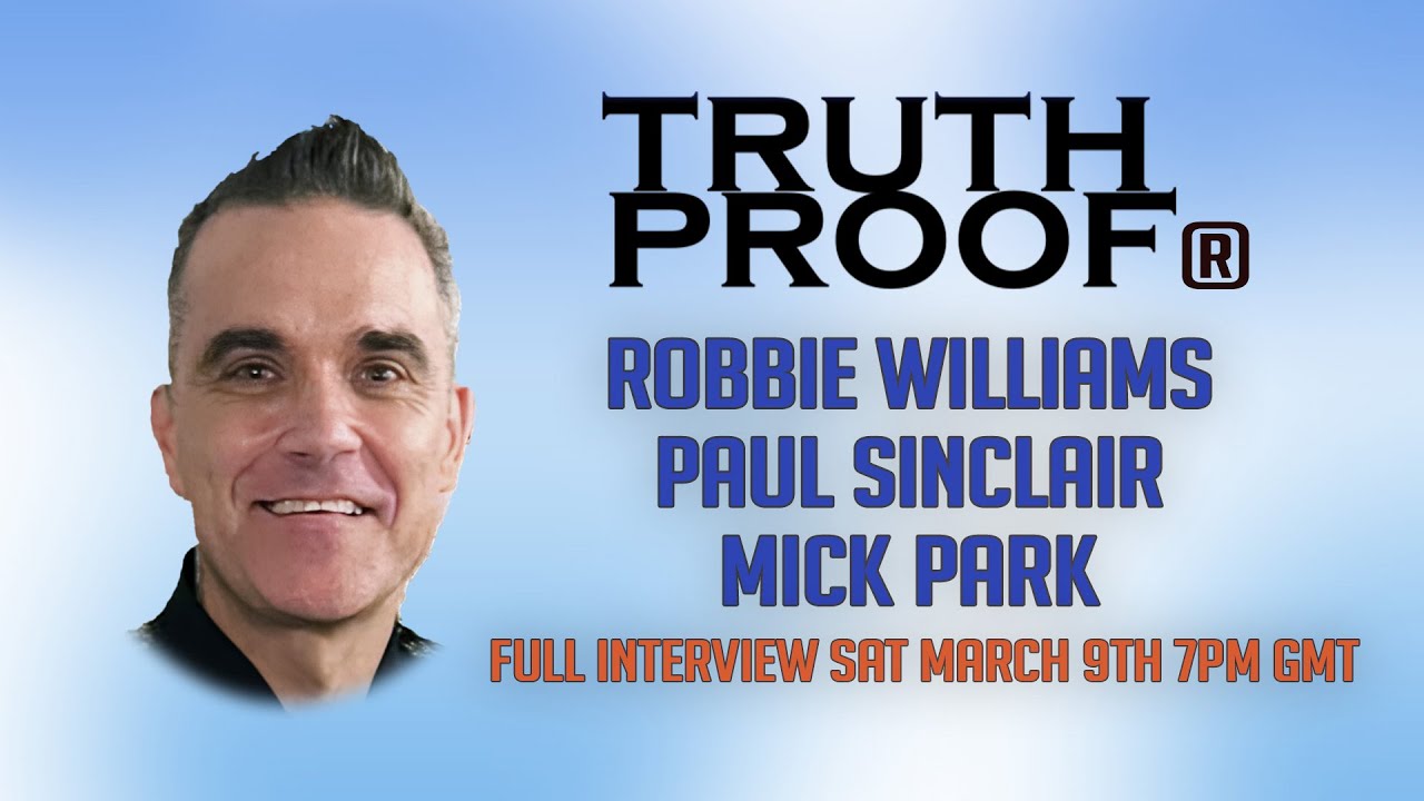 Robbie Williams Intervew With Paul Sinclair and Mick Park | Full ...