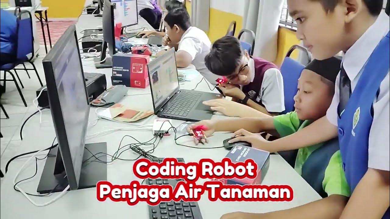 Coding Robot Penjaga Air Tanaman #microbit #robotpenjagaairtanaman ...