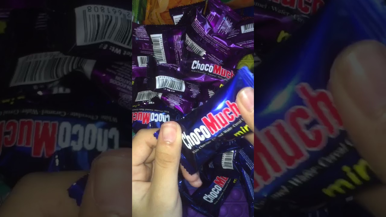 Chocolate Choco mucho minis with chocolate crispies #shorts - YouTube
