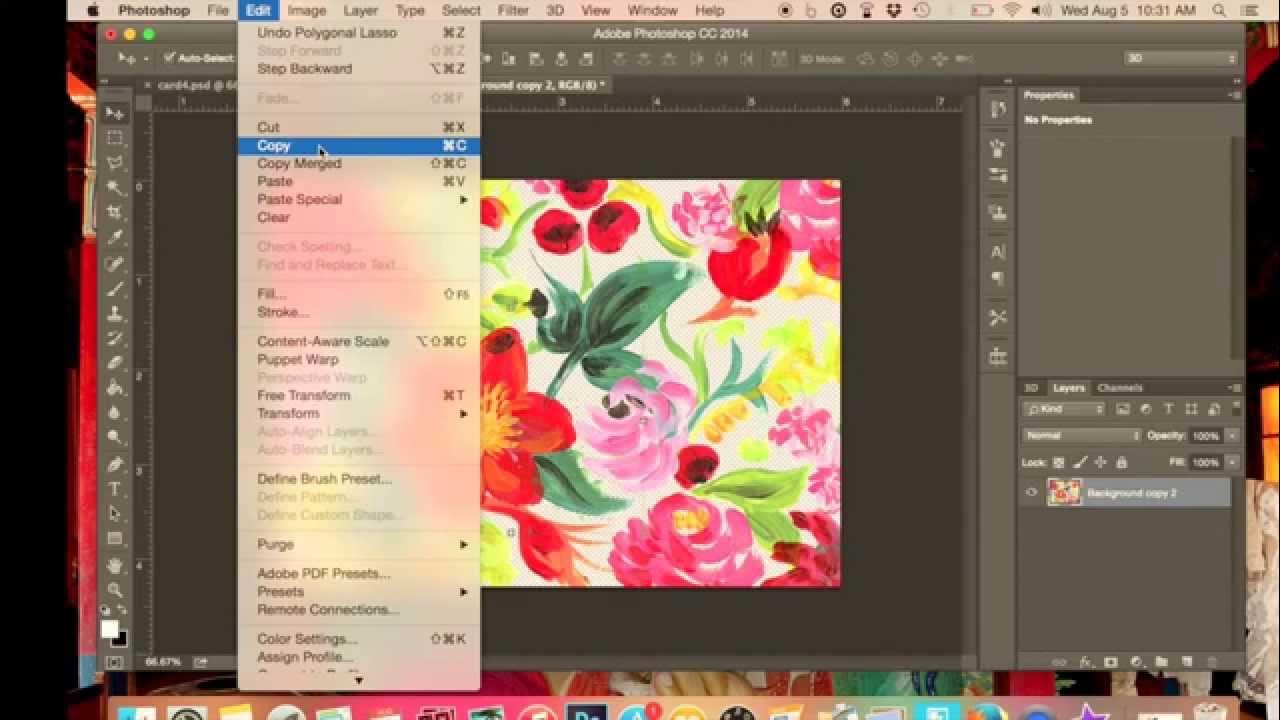 Stage 3, How to make a super basic repeat pattern using an existing ...