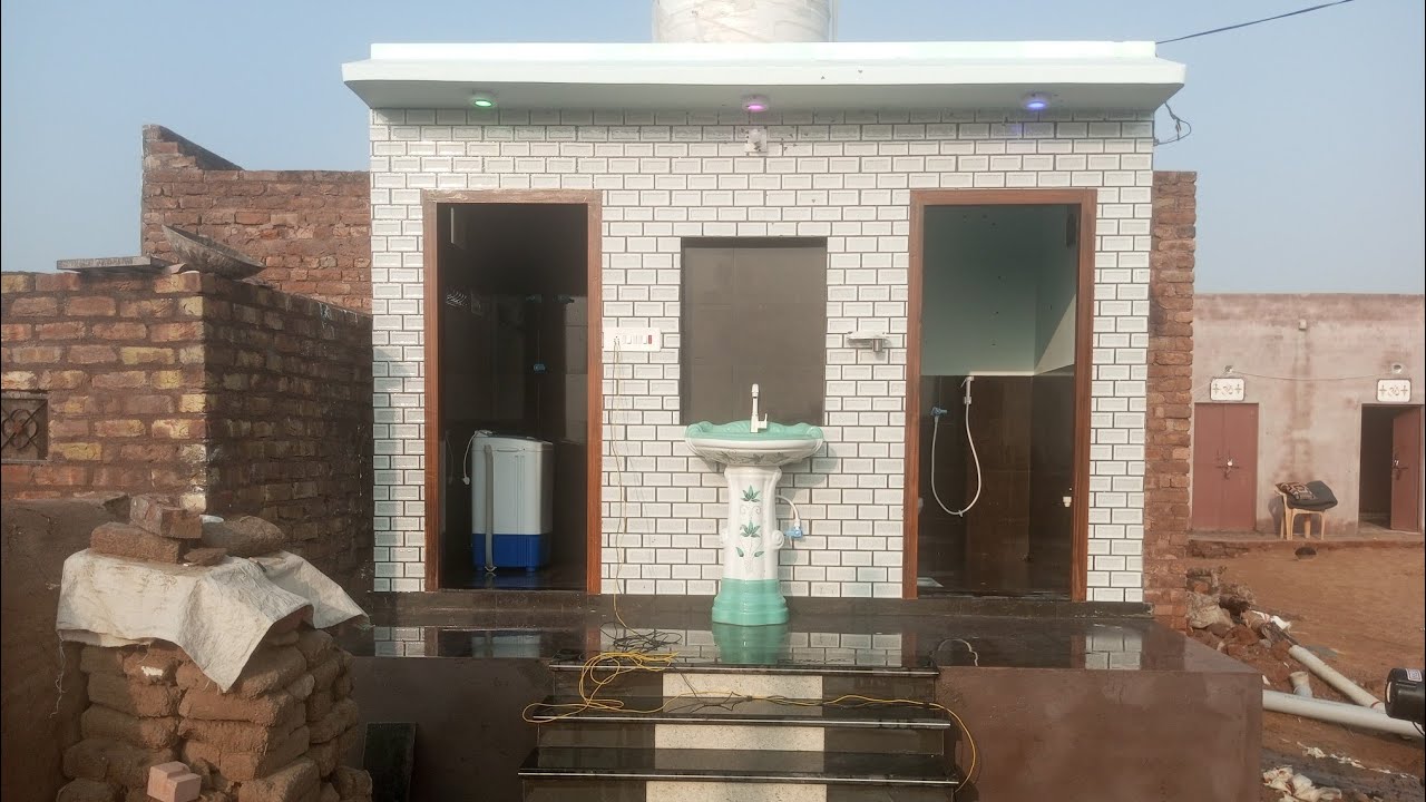 jodhasar nice bathroom Ashok home art - YouTube