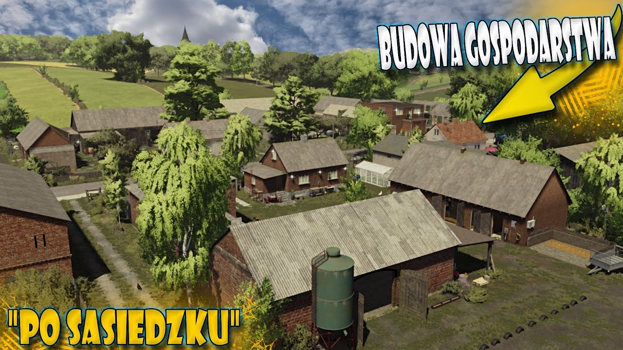 "Po Sąsiedzku" Budowa Gospodarstwa Dla @MrAdamo15 🔥Kolonia ☆ 😍"Pomysł ...