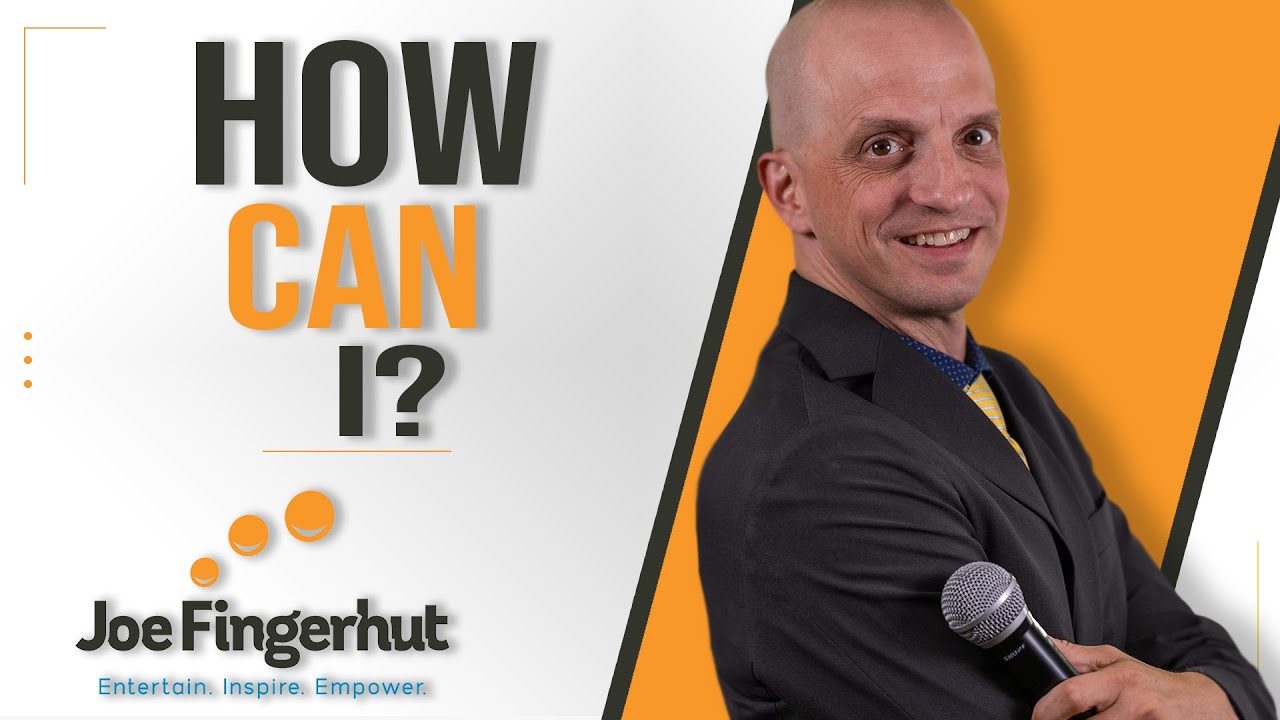 Top Keynote Speaker Joe Fingerhut "HOW CAN I?" - YouTube
