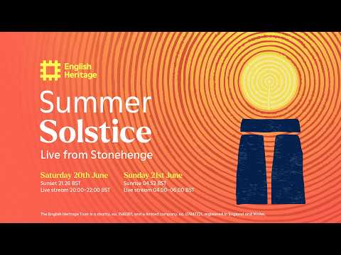 Summer Solstice 2026: Sunrise Live from Stonehenge