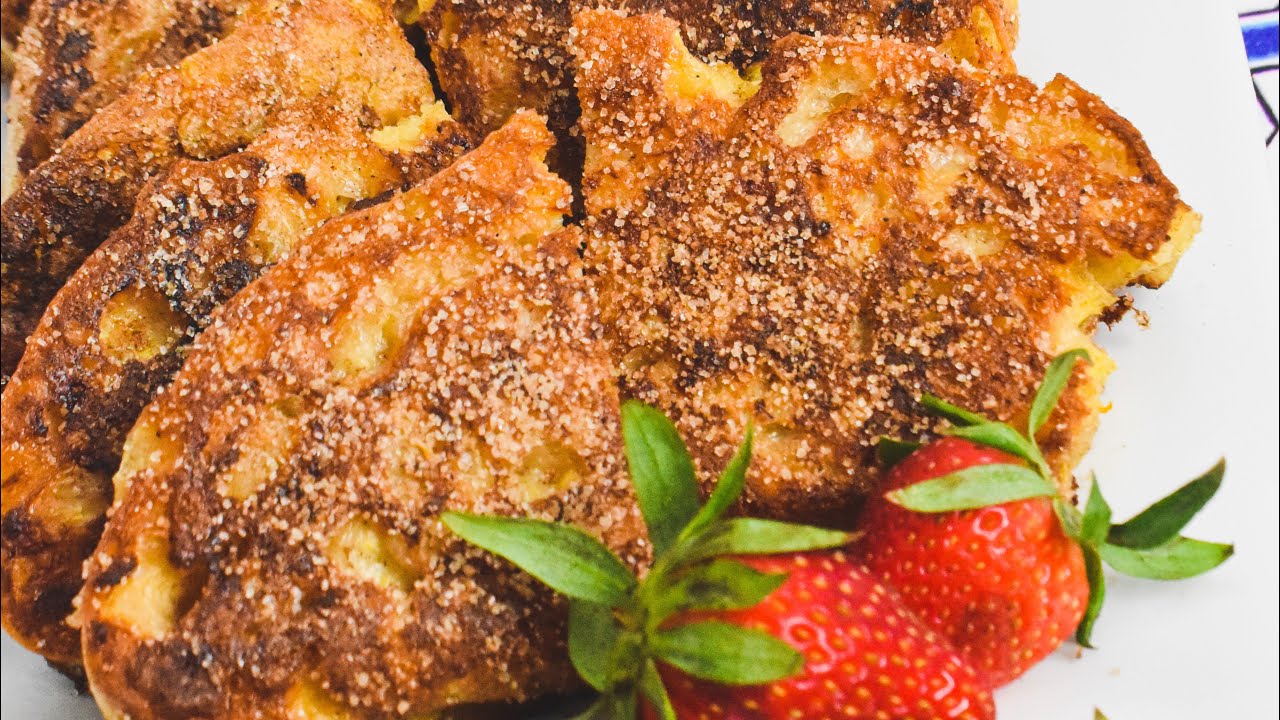 Boozy Grilled CHURRO French Toast | GRILLGIRL Robyn Lindars - YouTube