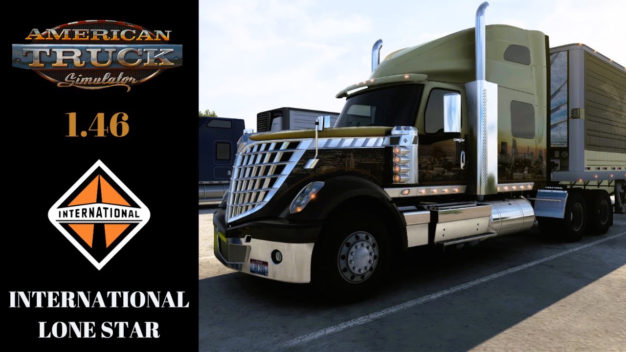 ATS 1.46 Free head tracking Gameplay Video. International Lone Star ...