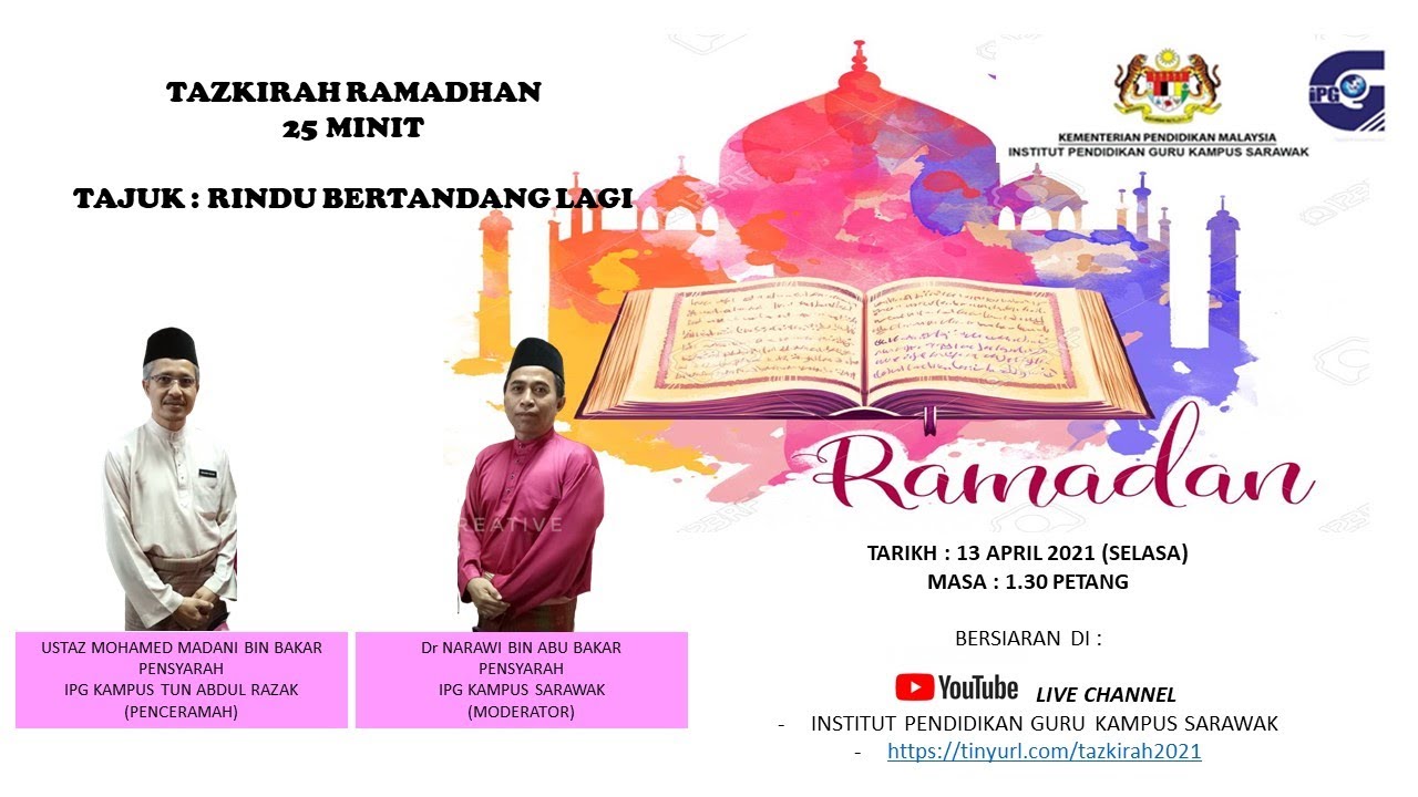 TAZKIRAH RAMADHAN - YouTube