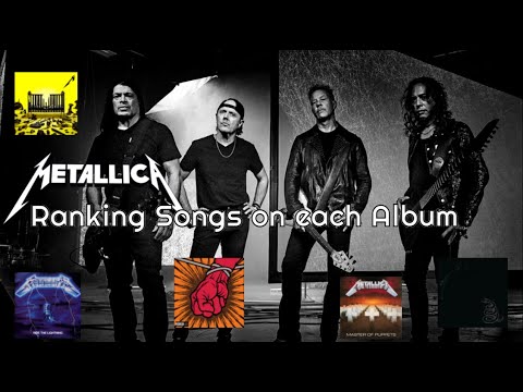 Ranking every Song on each METALLICA Album #metallica #metal - YouTube