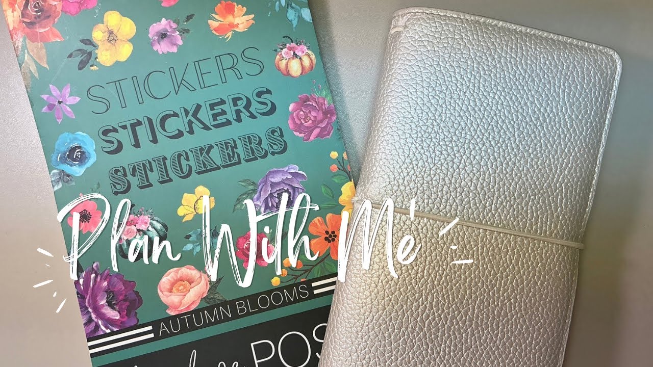 PLAN WITH ME | STERLING INK N2 (WEEKS) HORIZONTAL COMMON PLANNER - YouTube
