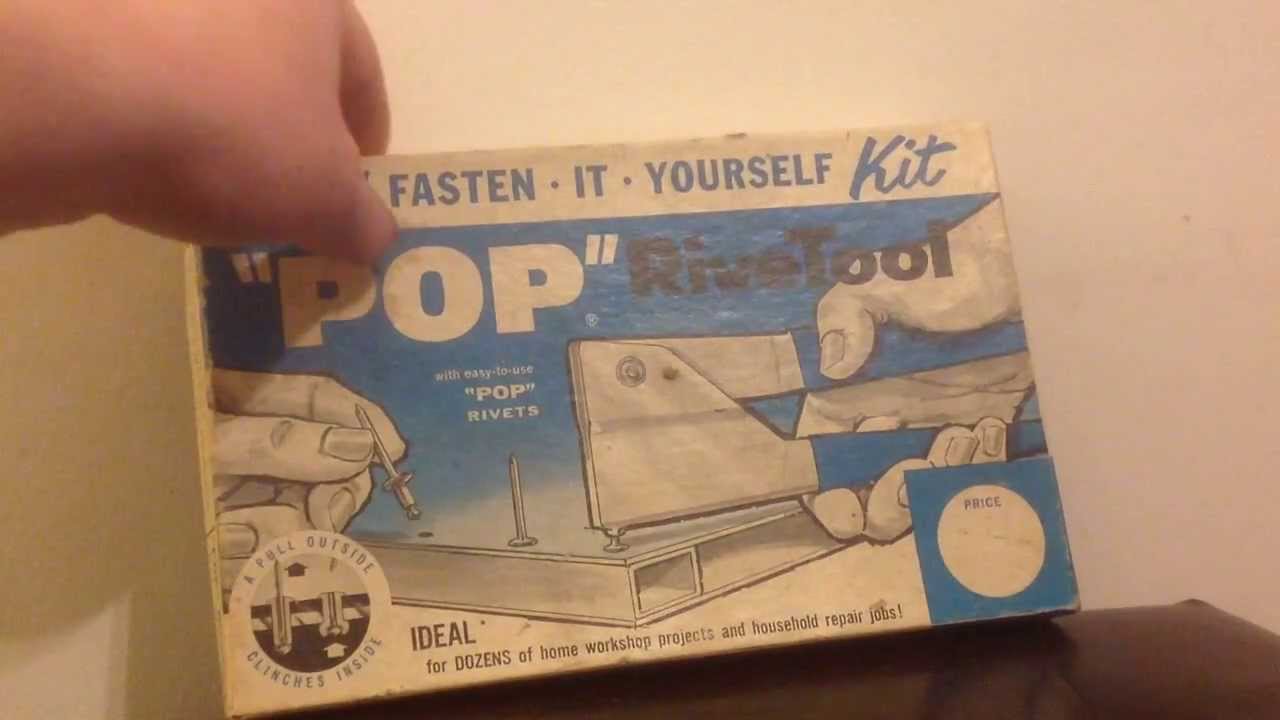 Old Tools POP rivet gun - YouTube